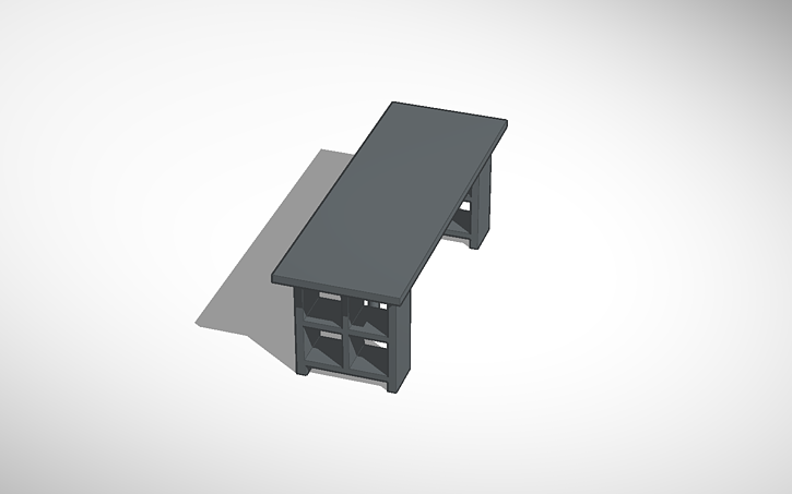 3D design Kitchen Island - Tinkercad