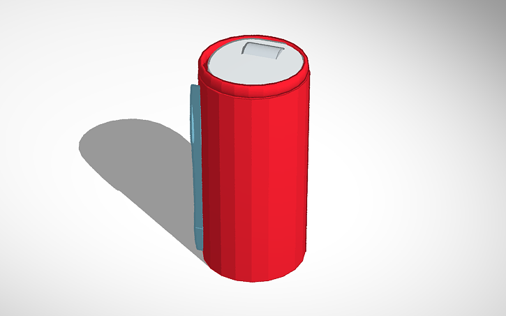 3D design Coca-cola can - Tinkercad