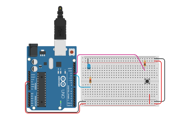Circuit design HW 7.8 - Tinkercad