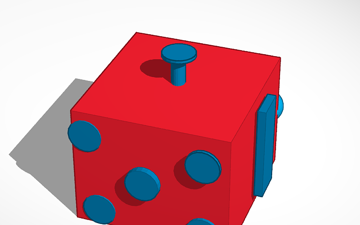 3d Design Fidget Cube Tinkercad