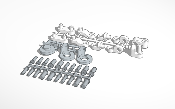 3D design robot hand - Tinkercad