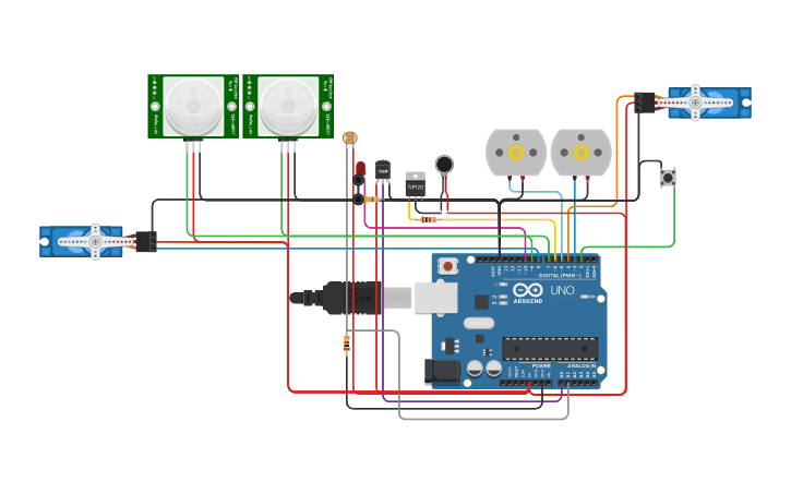 Circuit design Prueba 3 - Industria Metalurgica | Tinkercad