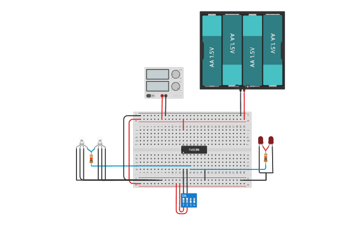 Circuit design SULTAN FADHIL-TUGAS1 - Tinkercad