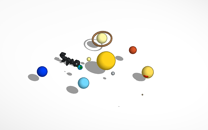 3D design Solar System | Tinkercad