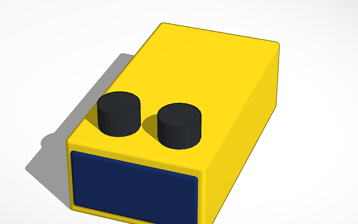 3D design Pedal with Speaker Grill | Tinkercad