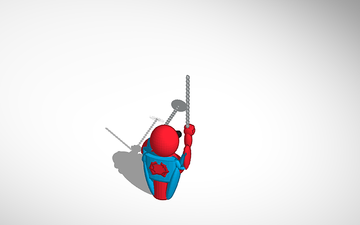 3D design Spider-Man - Tinkercad