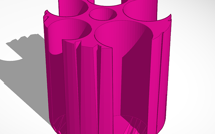 3D design coin holder - Tinkercad