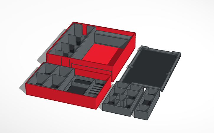 3D design Spirit Island Organization - Tinkercad