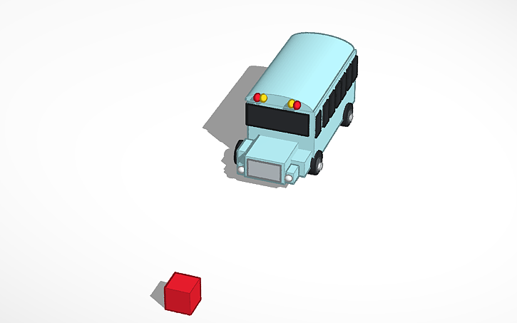 3D design bus - Tinkercad