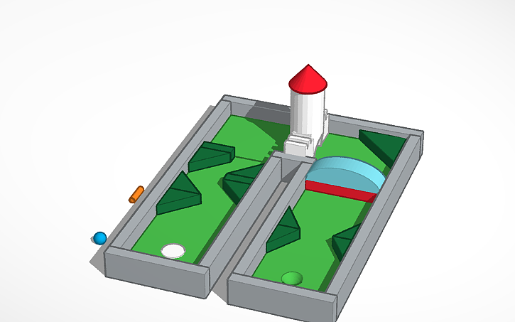 3D design MiniMini Golf - Tinkercad