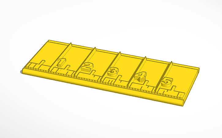 3d Design Ruler Cm Tutorial 3 Tinkercad