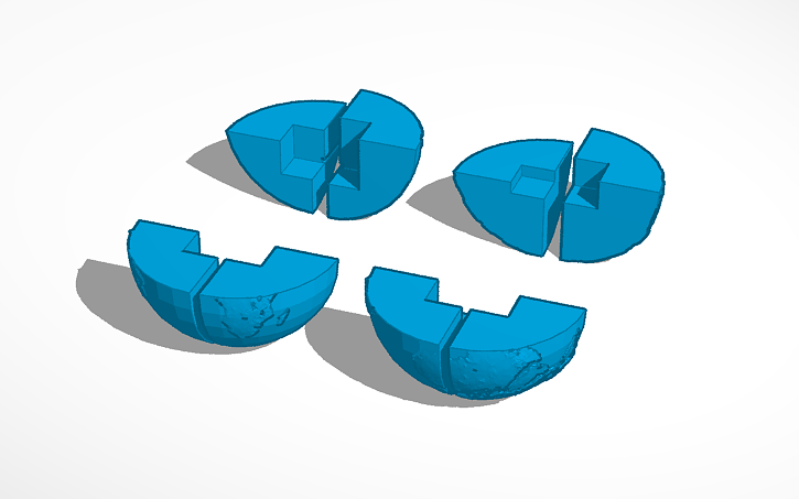 3D design Copy of Earth | Tinkercad