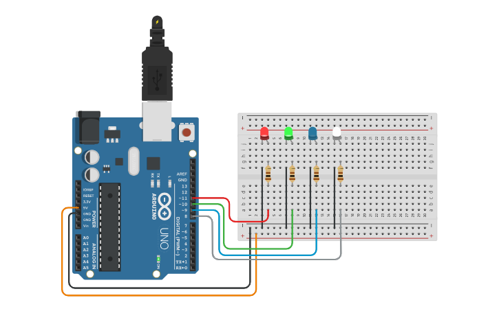 Circuit design ใบงานที่3 - Tinkercad