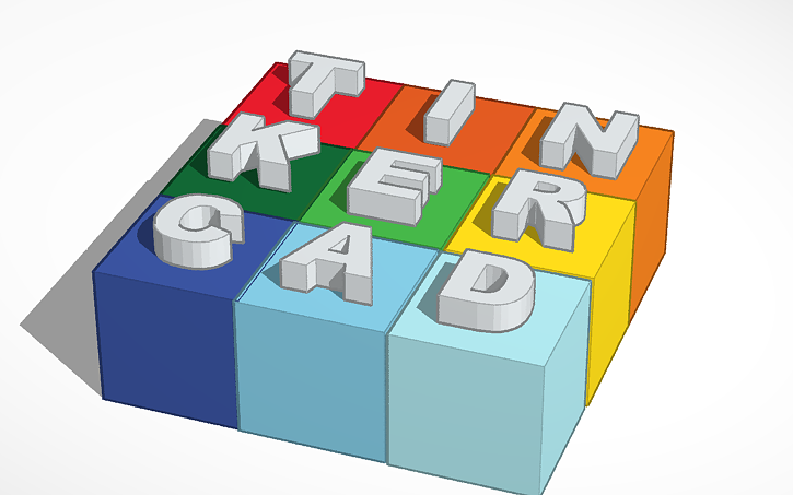 3D design LOGO | Tinkercad