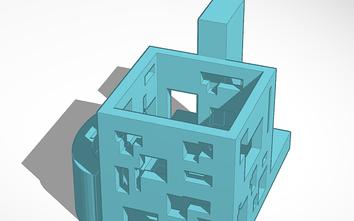 3D design Headset stand and pencilholder | Tinkercad