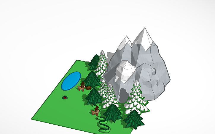 3d Design Nature Tinkercad