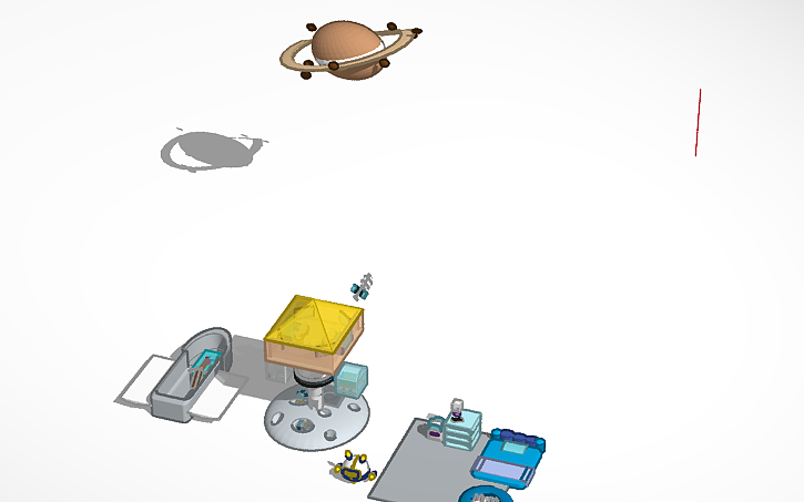 3D design moon camp | Tinkercad