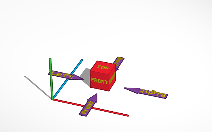 3d Design Rotation Practice 1 Tinkercad