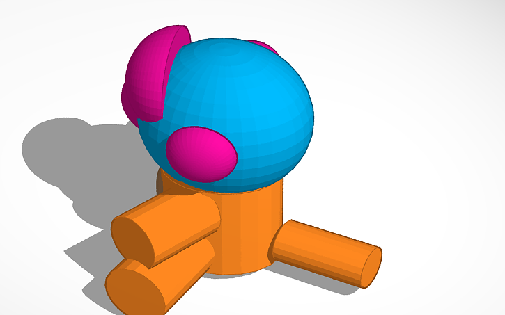 3D design monkey - Tinkercad