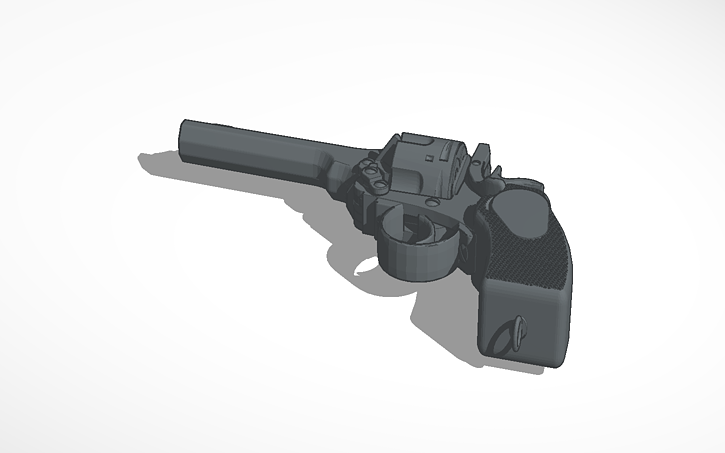 3D design civil war revolver | Tinkercad