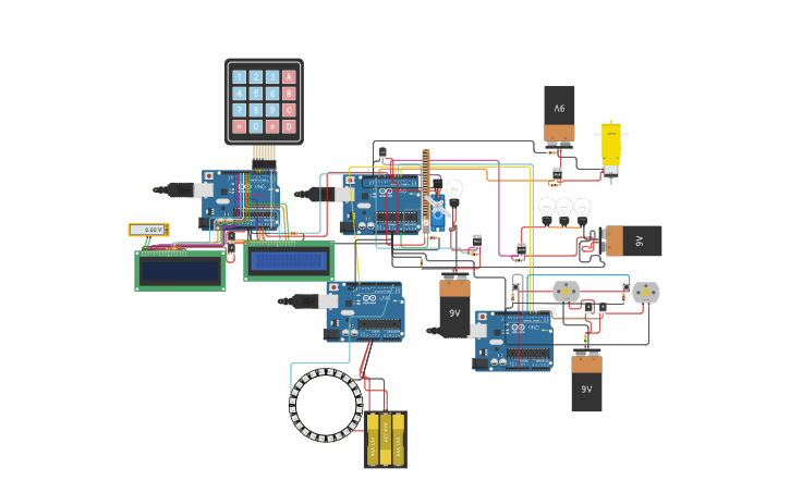 Circuit design Copy of Copy of Keyboard Unlocker | Tinkercad