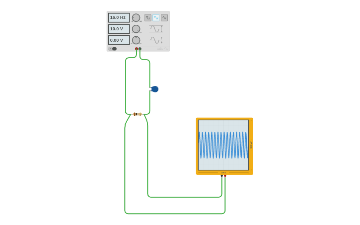 Circuit design HighPass Analog Filter - Tinkercad