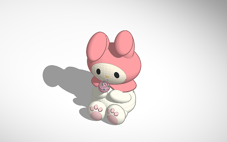 3D design *melody* - Tinkercad