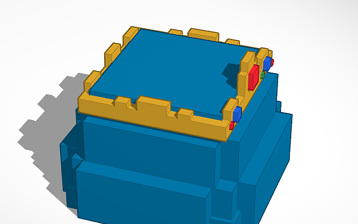 3D design King Slime Terraria - Tinkercad