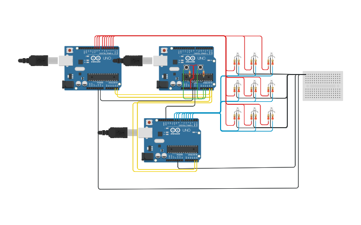 Circuit design XO | Tinkercad