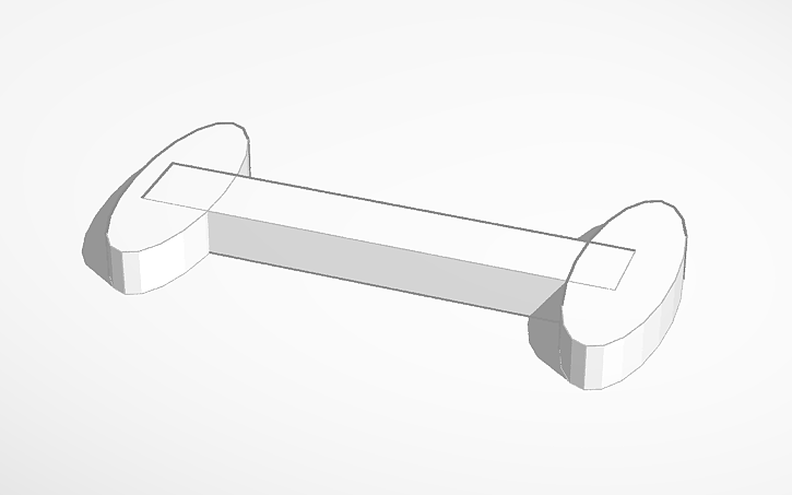 3D design Bone - Tinkercad