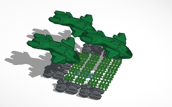 3D design army - Tinkercad