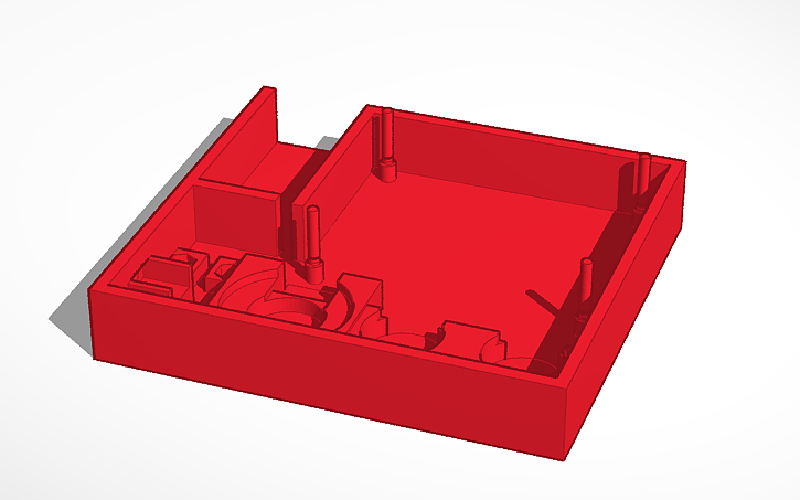 3D design Morse Code Housing - Tinkercad