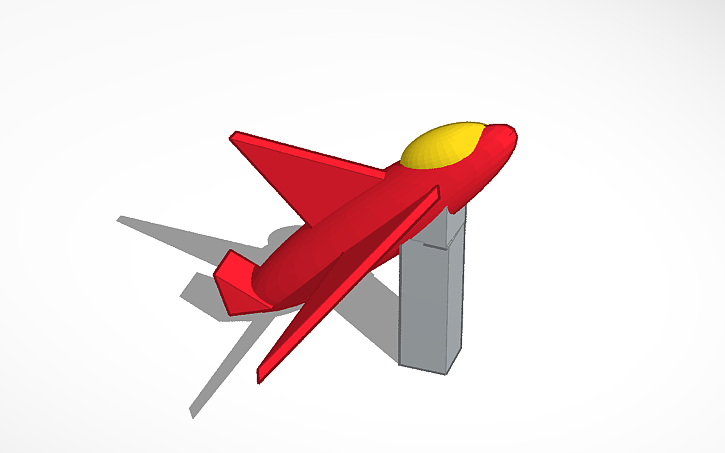 3D design JET ESPACIAL | Tinkercad