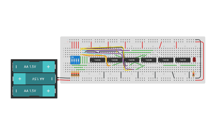Circuit design ejercico 3 (semana 5) | Tinkercad