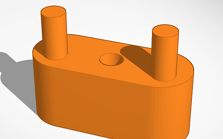 3D design LOSI Aftershock Servo Mount - Tinkercad