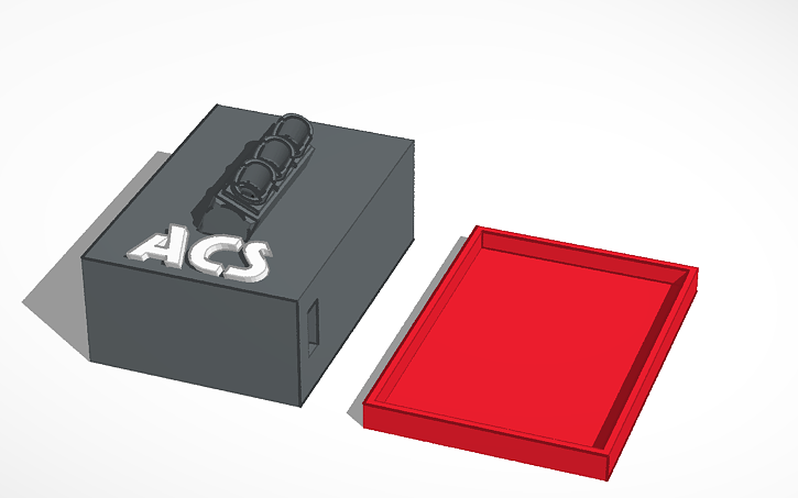 3D design Arduino traffic light - Tinkercad