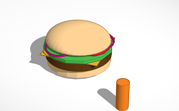 3D design Jack Magnus Burger | Tinkercad