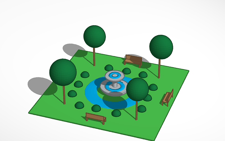 3D design The Park - Tinkercad