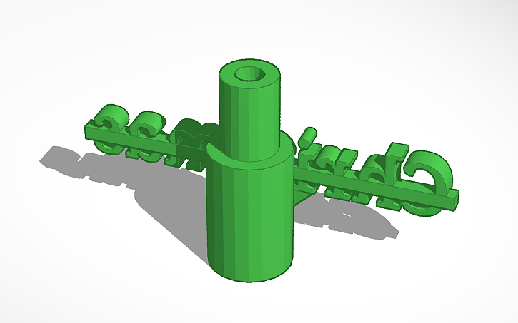 3D design Christmas Tree Adapter | Tinkercad