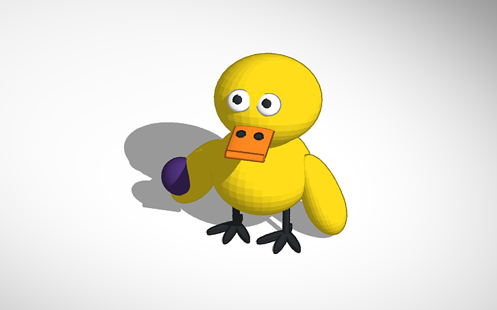 3D design the duck | Tinkercad