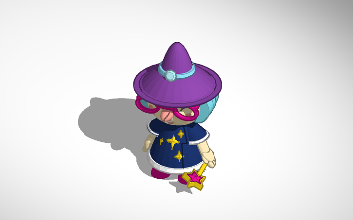 3D design witch - Tinkercad