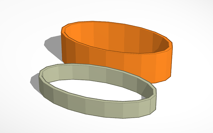 3D design Constant wall thickness via SVG offset > import - Tinkercad