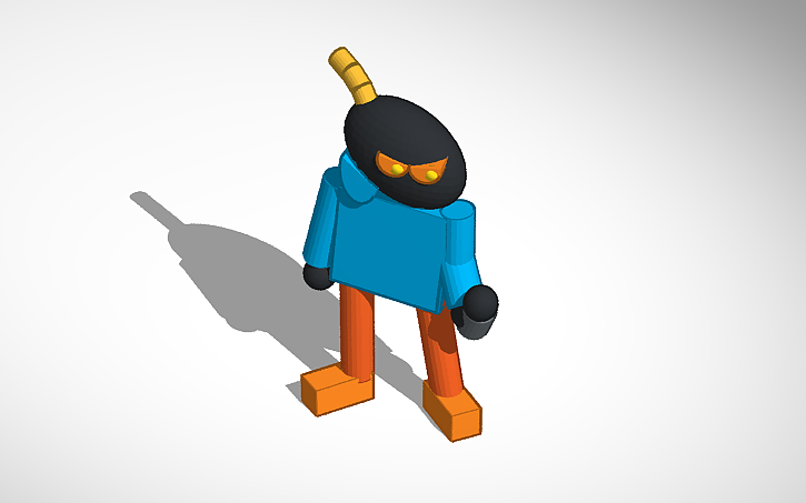 3D design Whitty/Whitmore - Tinkercad