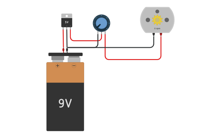 Circuit Design Motor Speed Control With Potentiometer Tinkercad