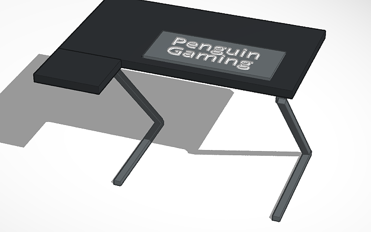 3D design Gaming table - Tinkercad