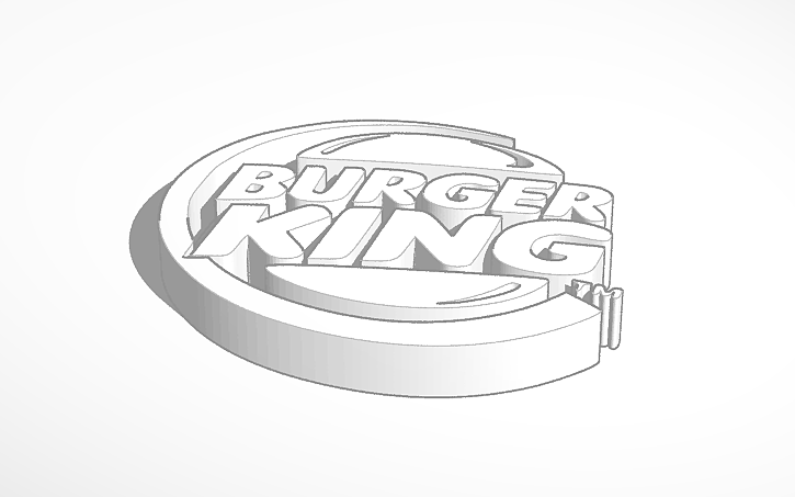 3D design kurger bing - Tinkercad