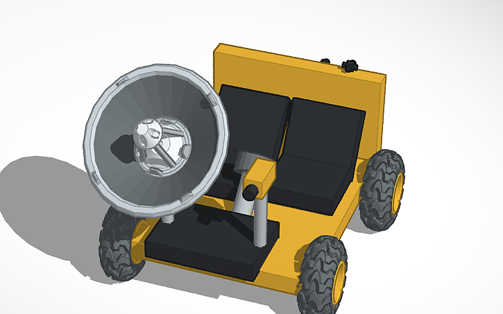 3D design Moon_Rover-Fortuna - Tinkercad