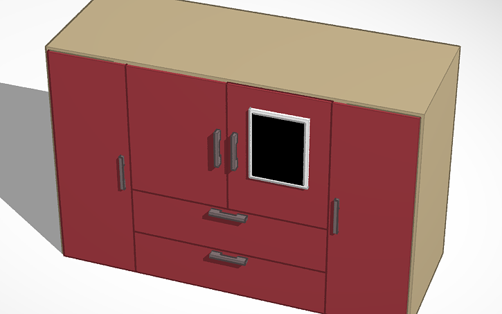 3D design Smart Cabinet - Tinkercad