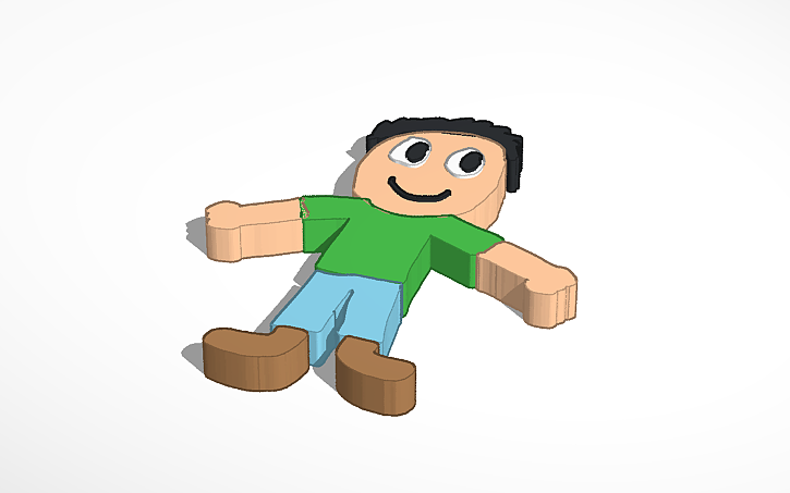 3D design Hombre - Tinkercad