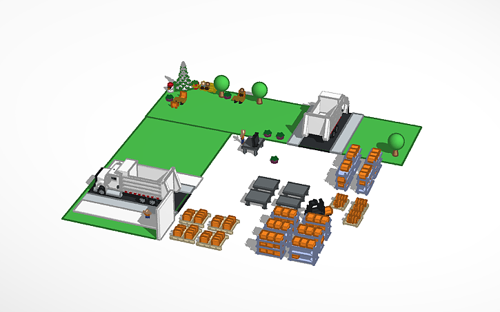 3D design ALMACÉN - Tinkercad